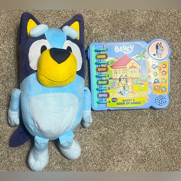 vtech | Toys | Bluey Moose Toys 6 Inch Plush Stuffed Toy Vtech ...
